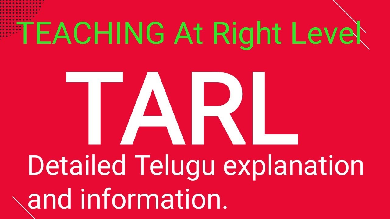TARL programe in Andhra pradesh to 3,4,5 classes children. - YouTube