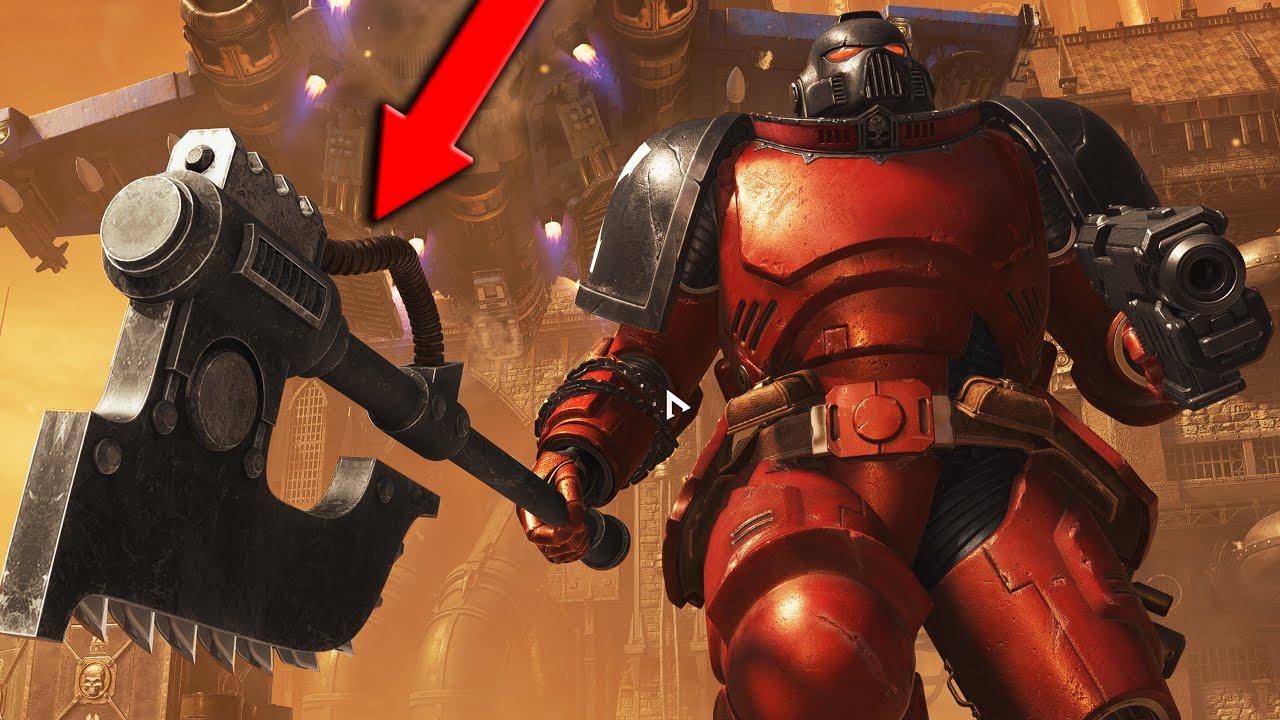 Flesh Tearer with a CHAINAXE Gameplay - Astartes Overhaul Mod ...