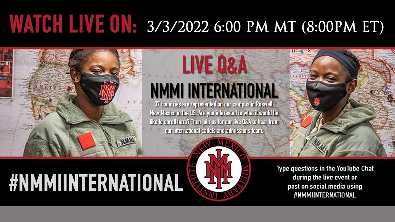 Live Q&A NMMI International - YouTube