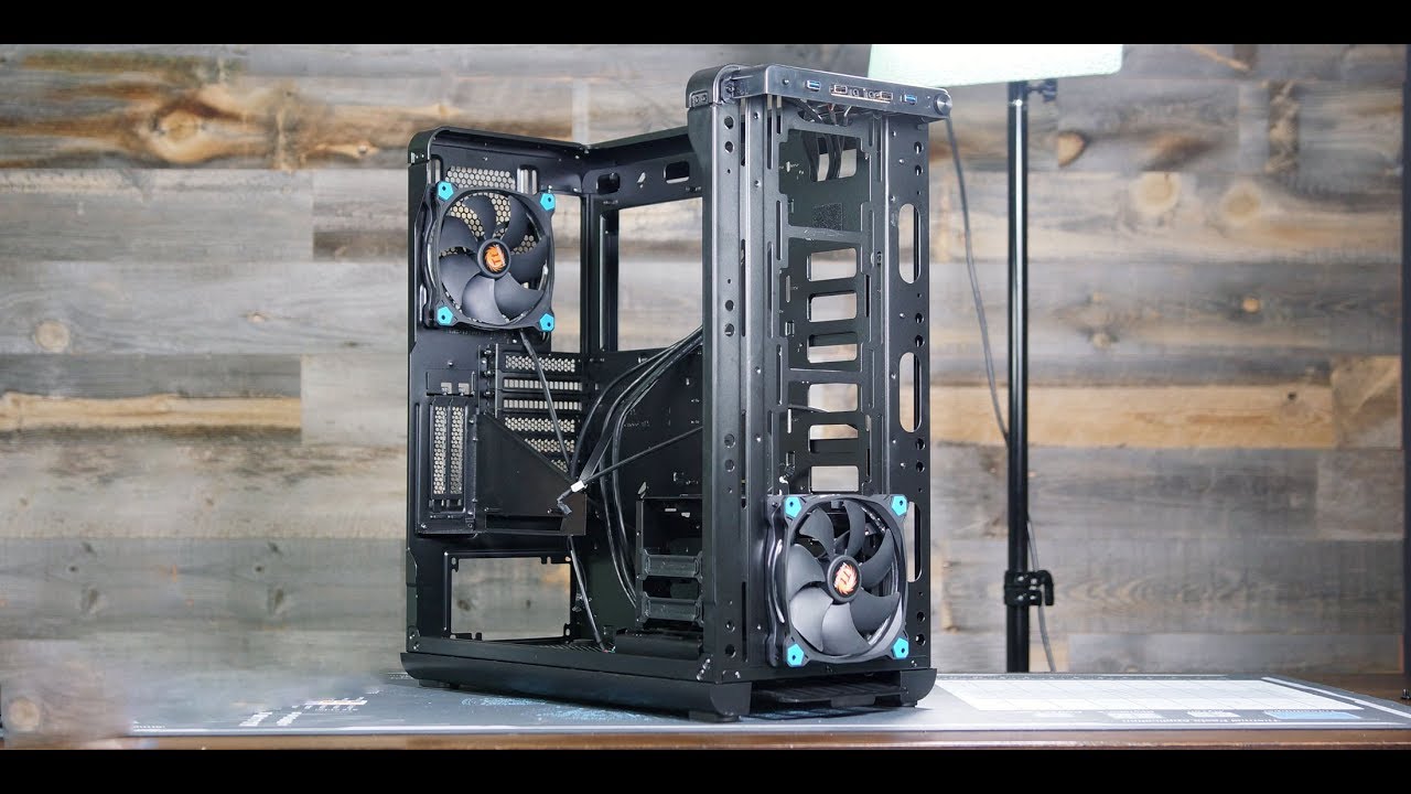 Most efficient way to install an aio water cooler in the view 37 - YouTube