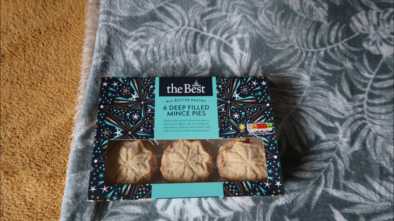 Morrisons Best Deep Filled Mince Pies | Taste Test - YouTube