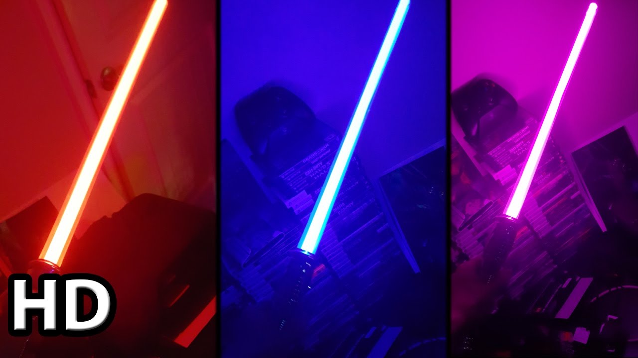 Color Changing Star Wars Lightsaber w/ Sound FX! || Product Review ...