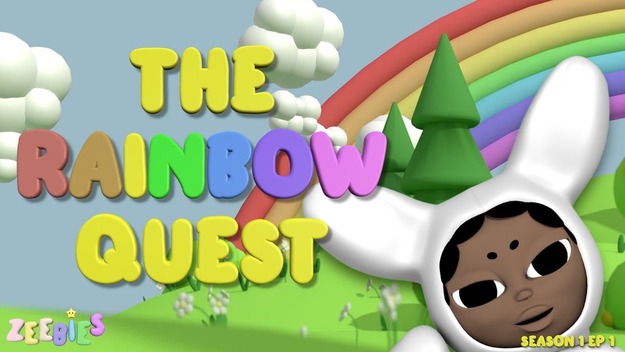 Join Zeebies On An Epic Rainbow Adventure! 🌈| Discover Colors With Zee ...