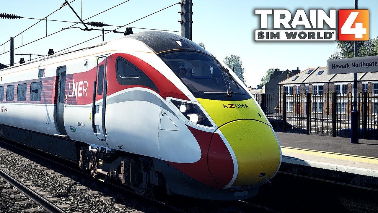 Train Sim World 4 - Operating Class 801/2 LNER | East Coast Main Line ...