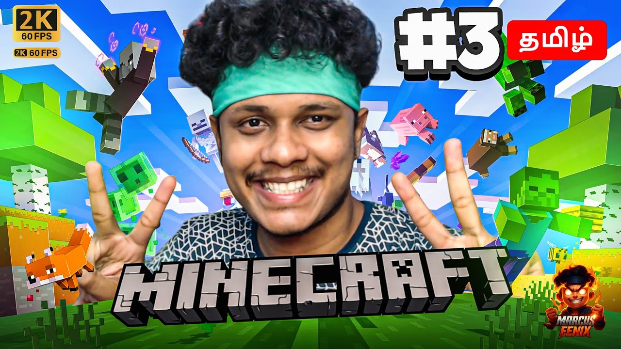 🔴 Minecraft Tamil Live Part 3 | Survival Adventure Continues 🏰⛏️ ...