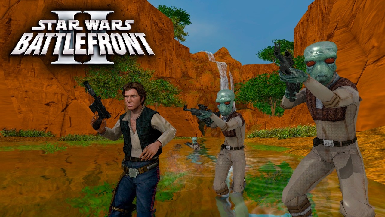 Star Wars Battlefront II - Hapes: Zoar'Ani Canyon - Rebels Side - Mike ...