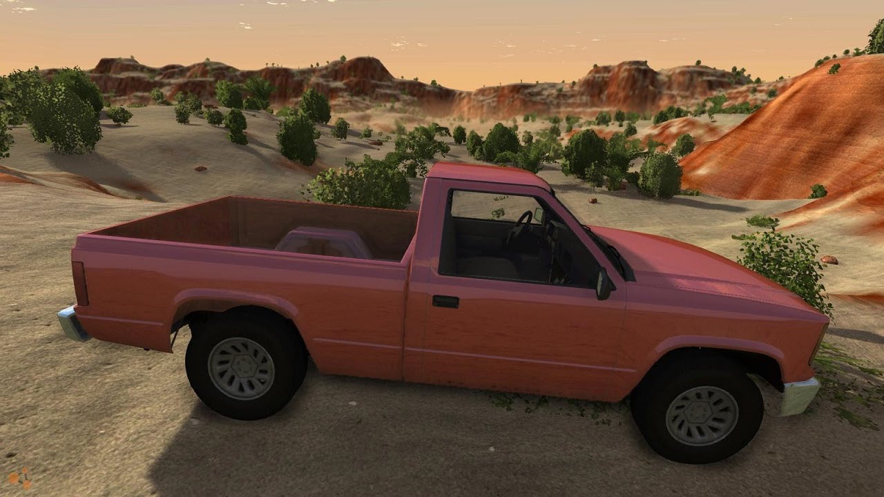 BeamNG Alpha - Canyon Map (MOD) HD - YouTube