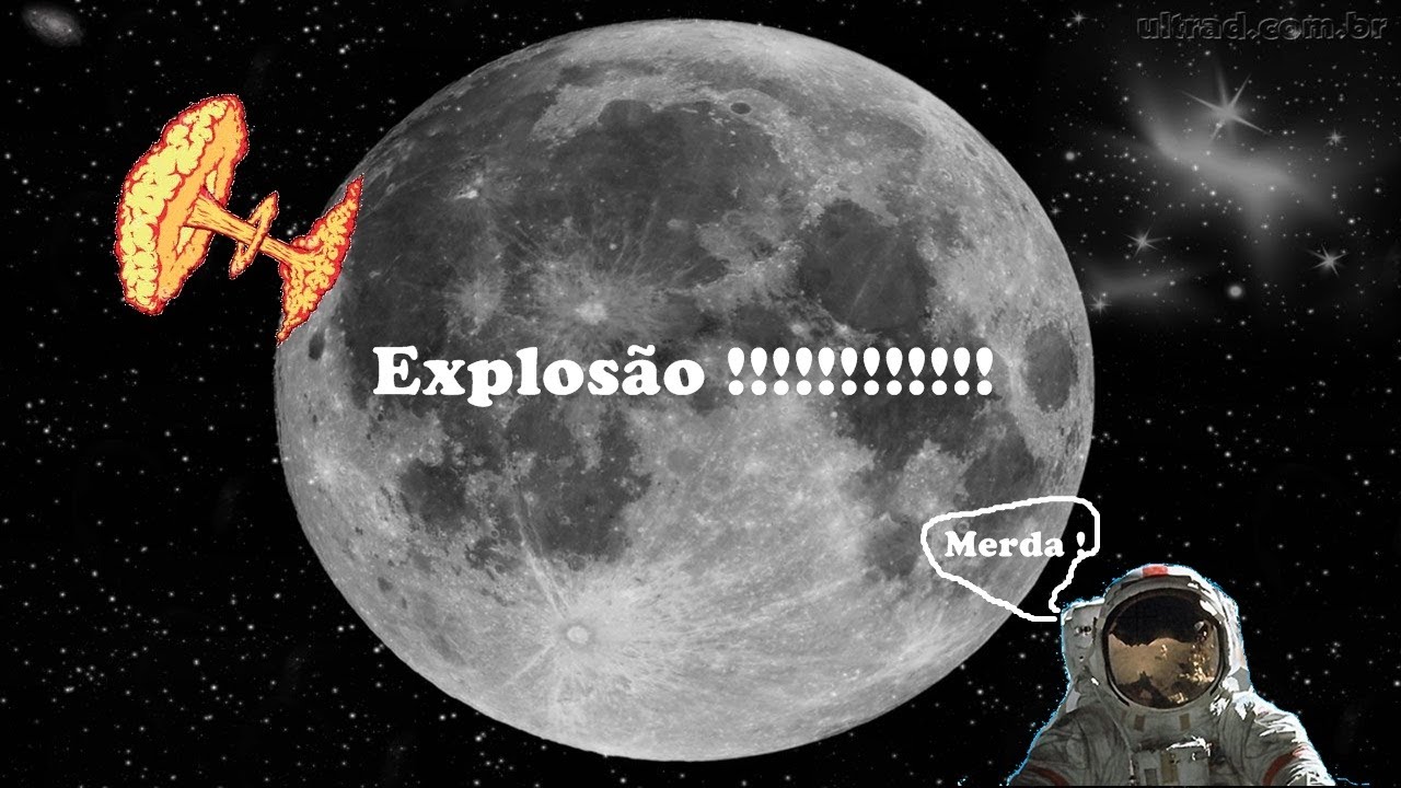 explosão nuclear na lua - YouTube