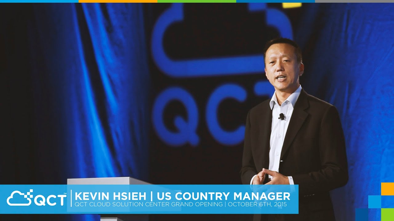 QCT US Country Manager Kevin Hsieh's Speech on QCT Grand Opening - YouTube