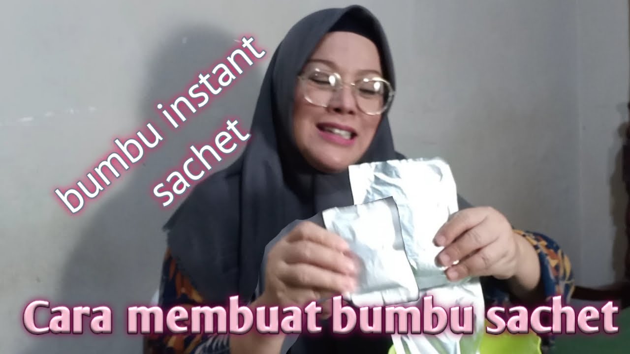 Cara membuat bumbu sachet || Membuat bumbu instan kemasan sachet || Ide ...