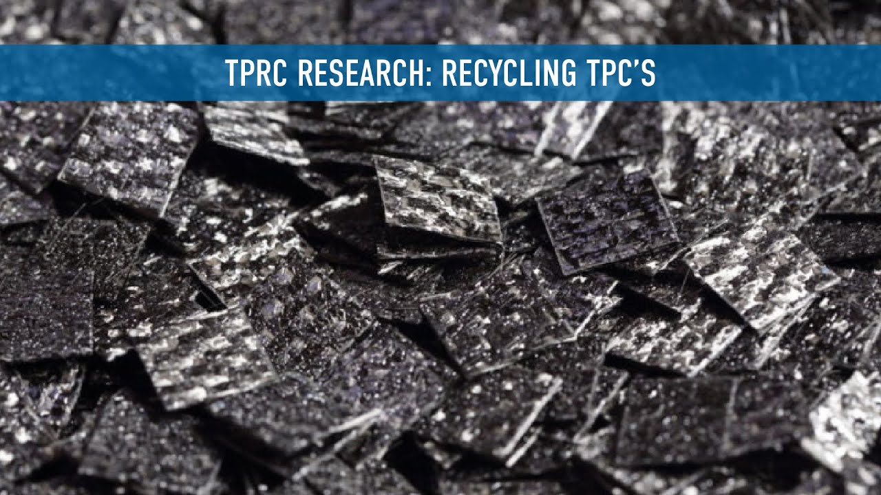 TPC-Cycle ThermoPlastic Composites recycling - YouTube