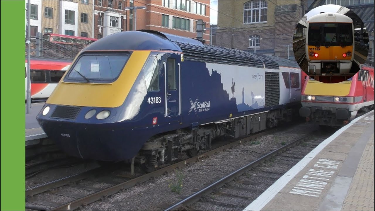 Scotrail HST departs Kings Cross - YouTube