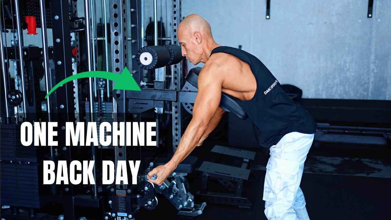 Back Day Using ONE Machine (Vesta 3-in-1 Home Gym) - YouTube