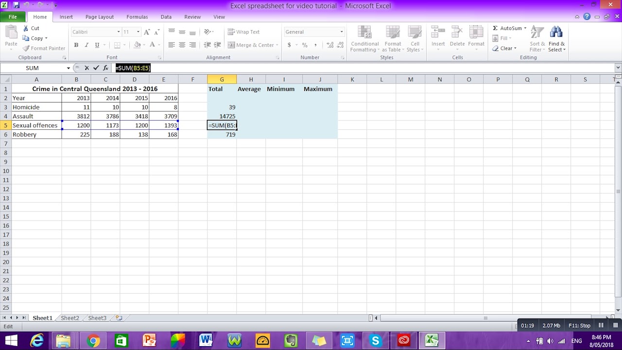 Basic Excel tricks for journalists - YouTube