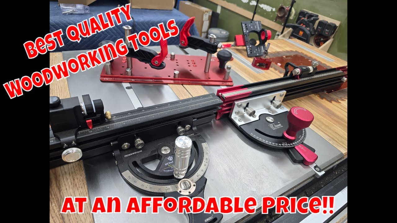 Amazing Quality Woodworking Tools from Banggood - YouTube