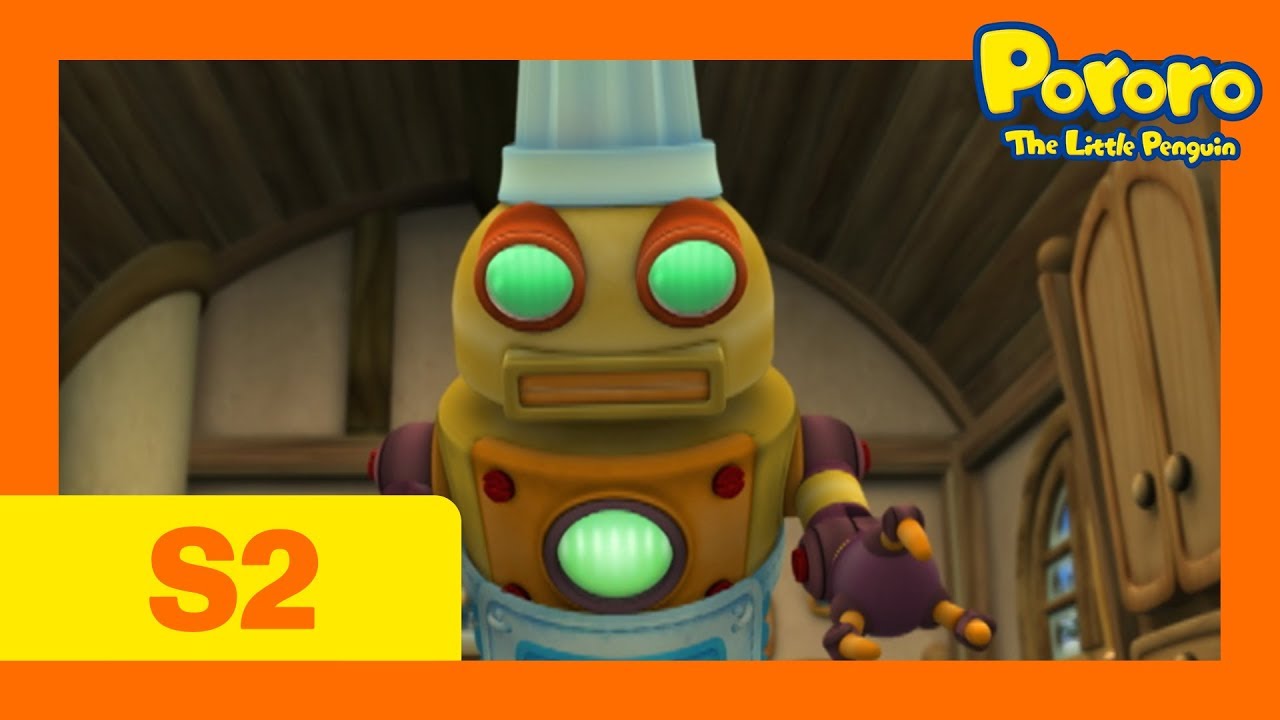 E50 Le retour du robot qui cuisine | Pororo French S2 | Animations pour ...