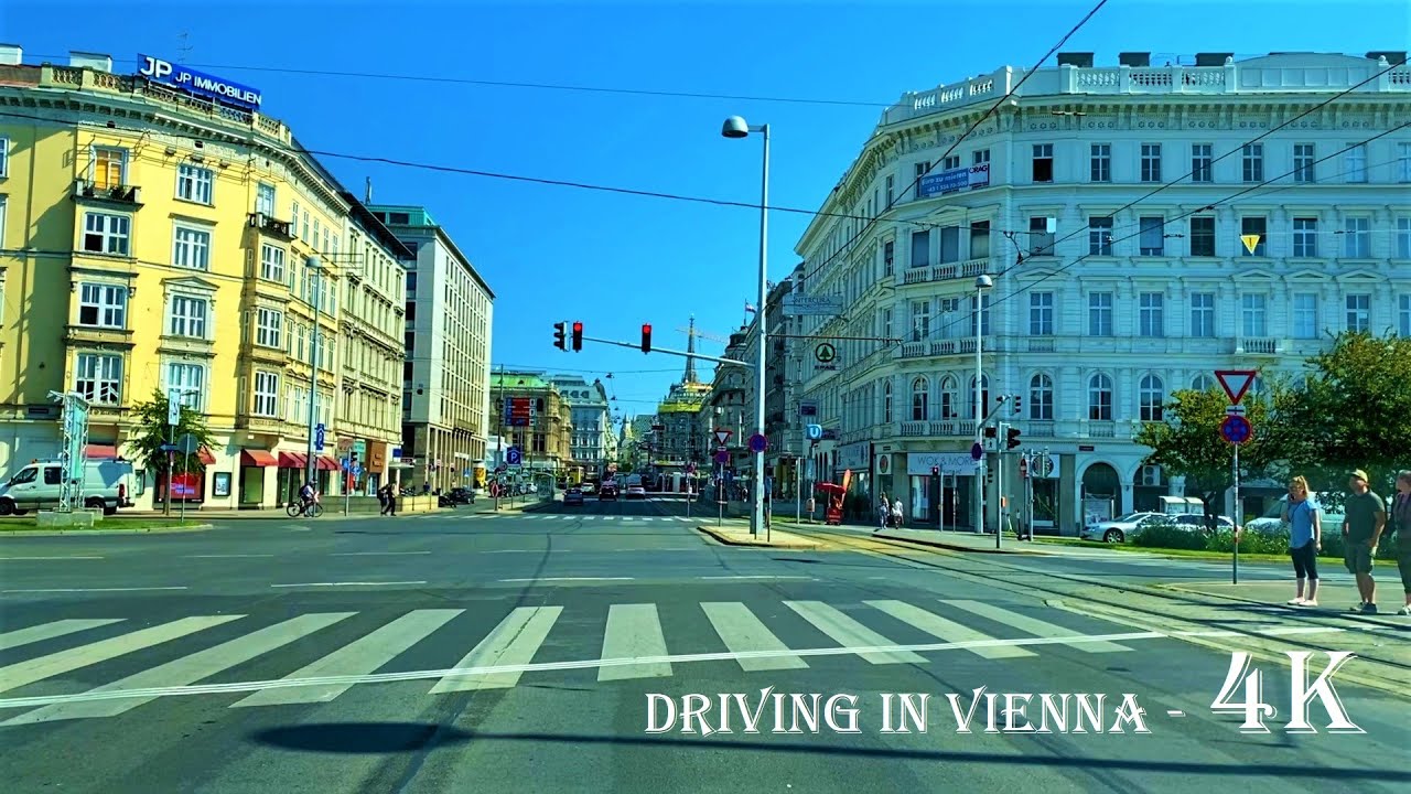 Driving in Vienna City - 4k Video - Driving Tour - YouTube