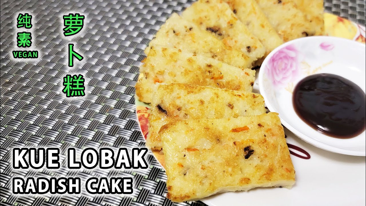 (纯素) 🇺🇲 VEGAN | KUE LOBAK | TURNIP CAKE | RADISH CAKE | 萝卜糕 | EASY WAY | VEGETARIAN | 素食 | 素萝卜糕 ...