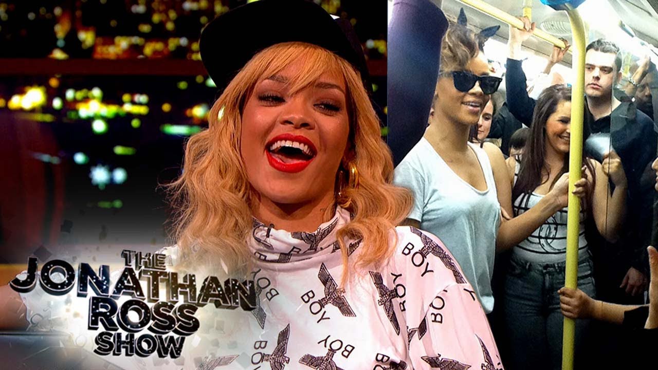Rihanna Took The Subway To O2 Arena Concert | The Jonathan Ross Show ...