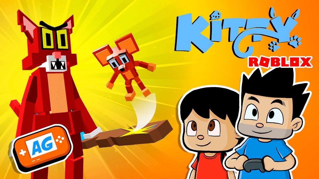 ROBLOX PIGGY + Kitty Español | Escapando del GATO LOKO! 🧀 El juego del ...