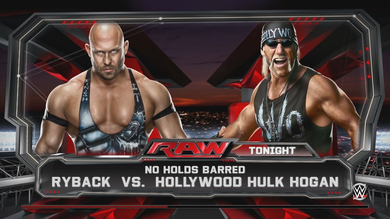 Ryback vs. Hollywood Hulk Hogan - RAW - WWE 2K15 - YouTube