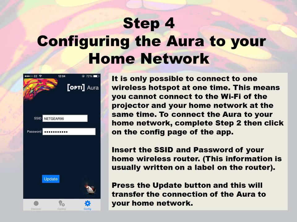 How to use the [Opti] Aura App with an IPad or IPhone - YouTube