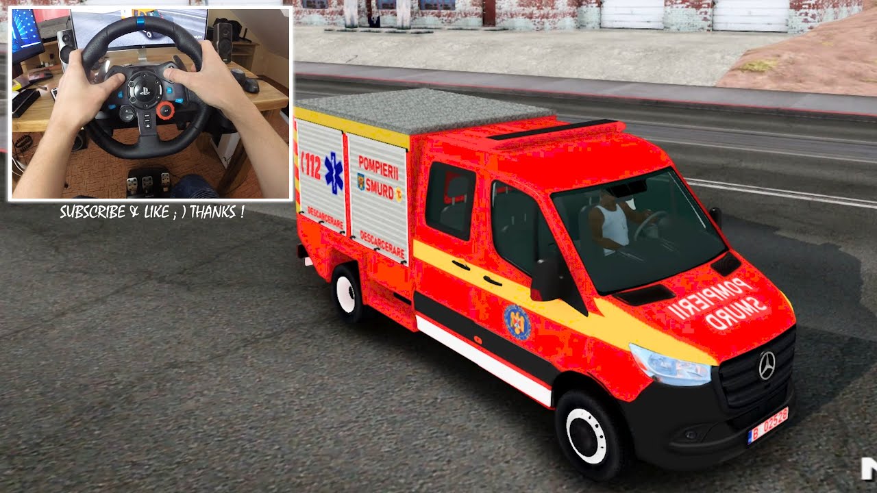Mercedes-Benz Sprinter 2020 Descarcerare POMPIERII GTA San Andreas 🚗 ...