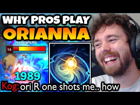 Why ORIANNA is ALWAYS BROKEN and played by PROS all the time