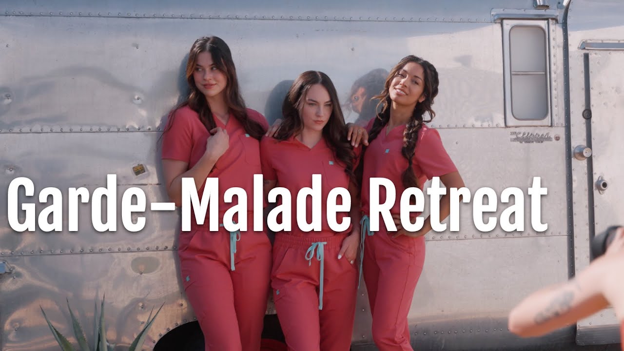 Garde-Malade Retreat (My favorite scrubs!) Use code: ANNA10 - YouTube