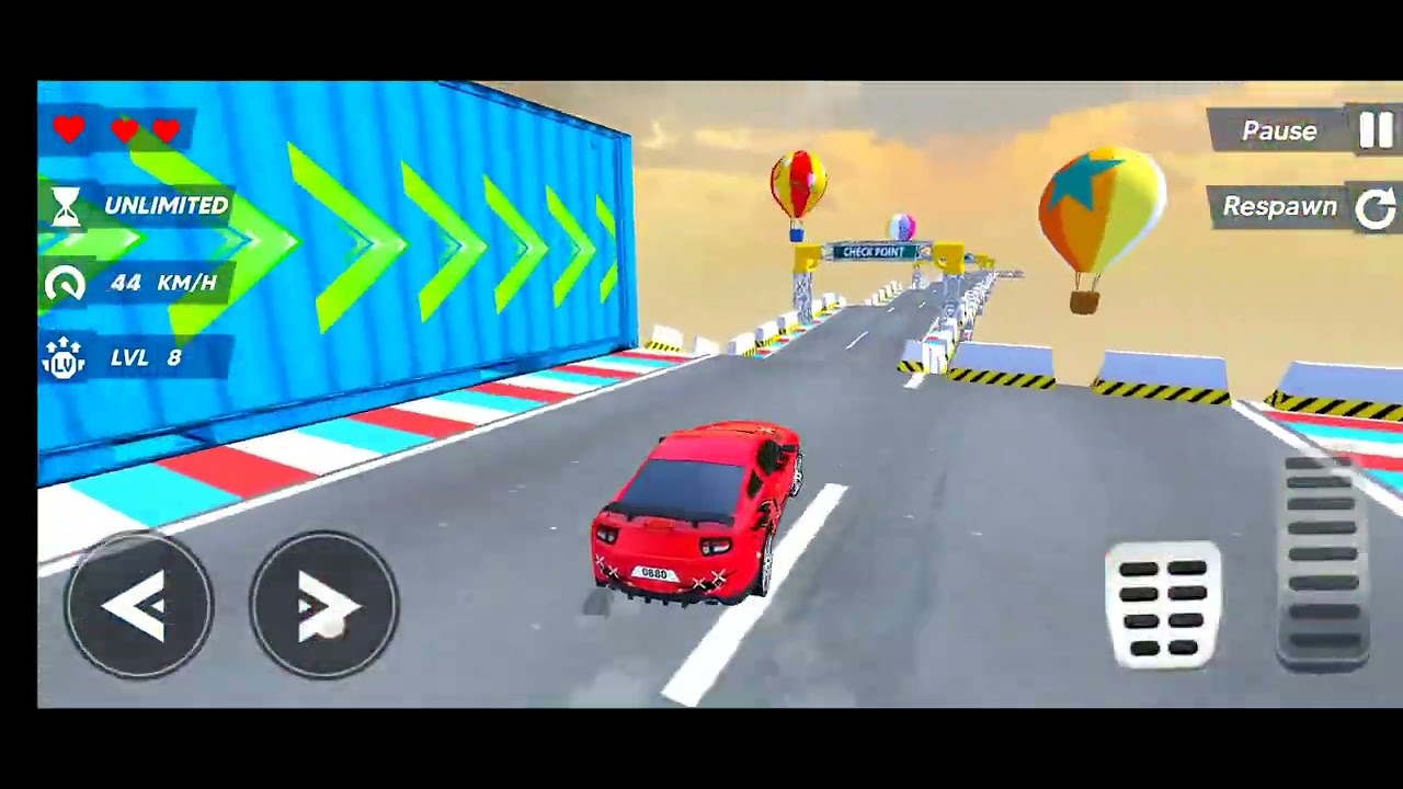 Ramp car stant racing game - YouTube