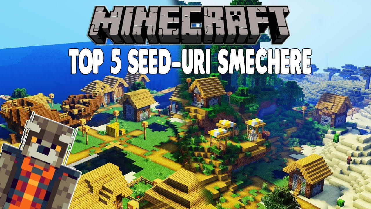 Top 5 Seed-uri Tari In Minecraft 1.14 - YouTube