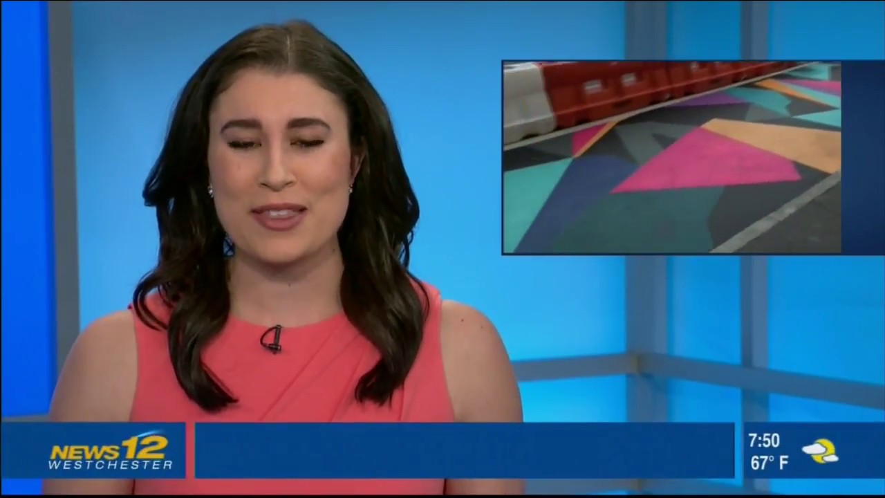 [News12 Westchester] May 14, 2018: Public Art Mural by Wane One ...