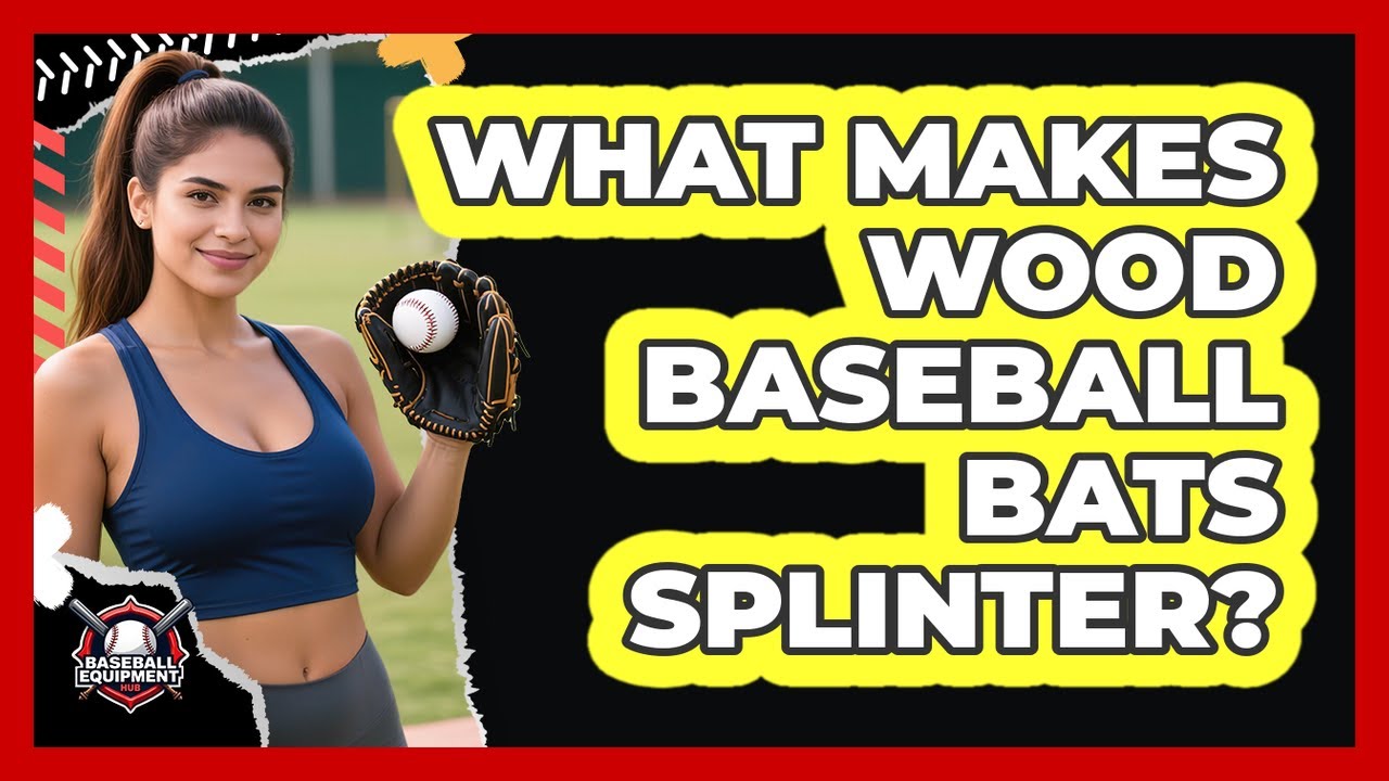 What Makes Wood Baseball Bats Splinter? - YouTube