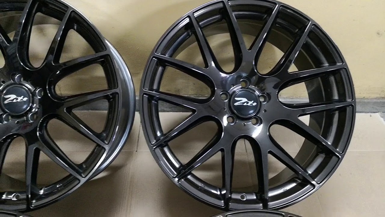 20" ZIto 935 in smoked chrome - YouTube