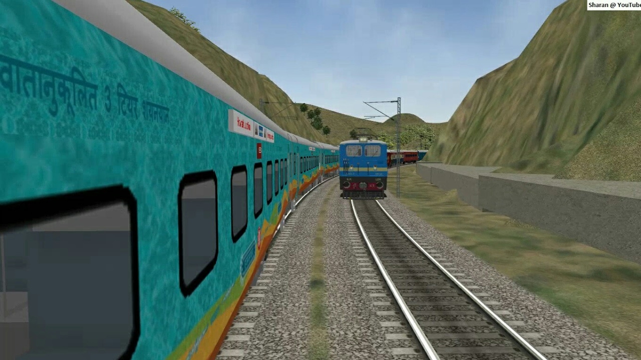 MSTS Indian Railways Howrah JN. extended till Gaya JN. - YouTube