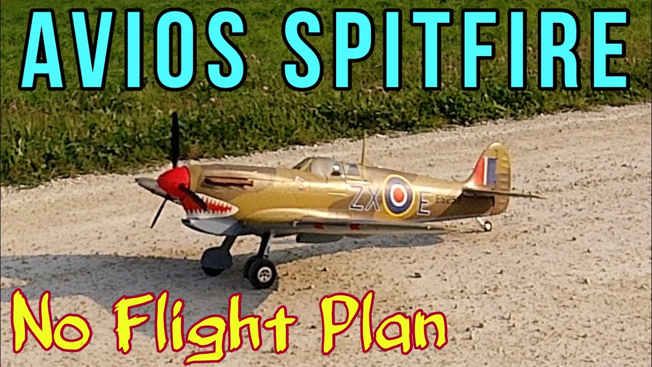Avios Spitfire Mkvb No Flight Plan - YouTube