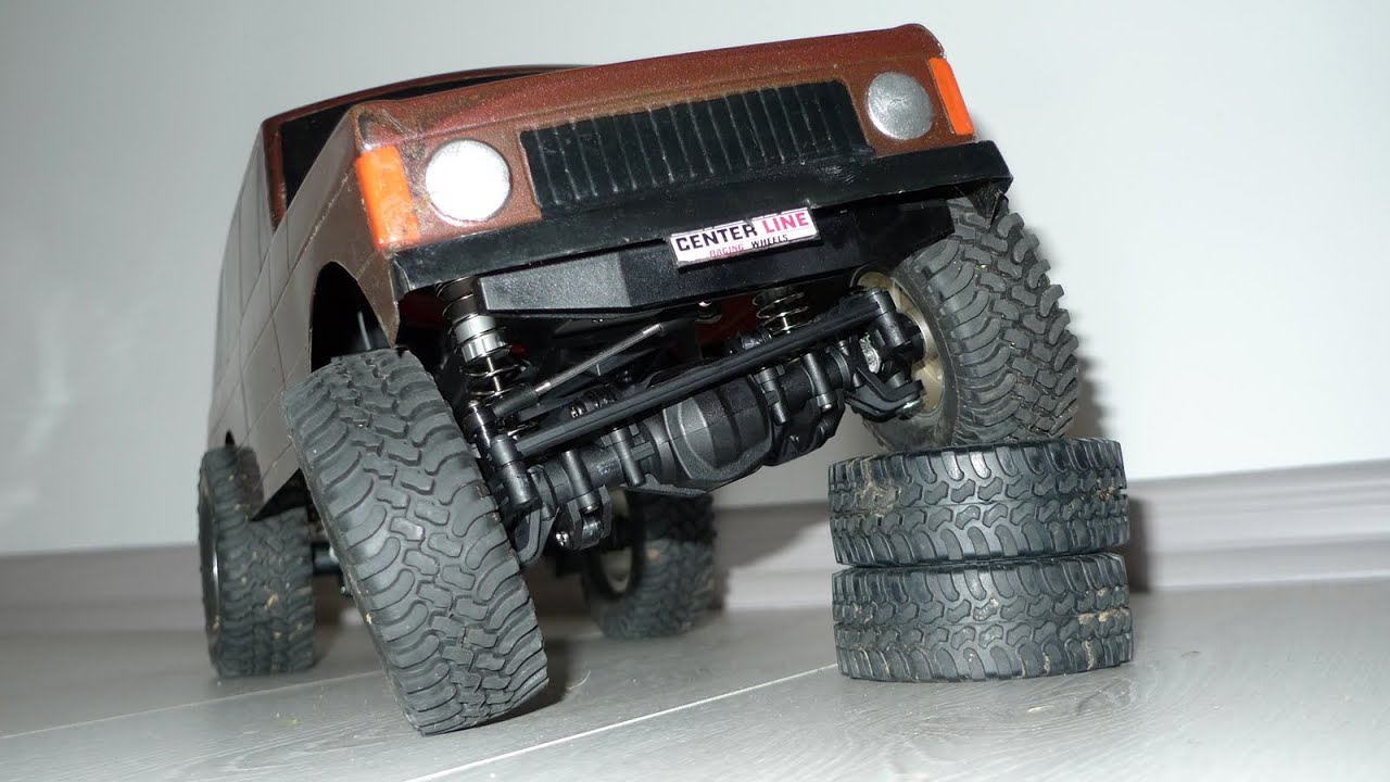 Tamiya CC02; Range Rover Classic; test - YouTube