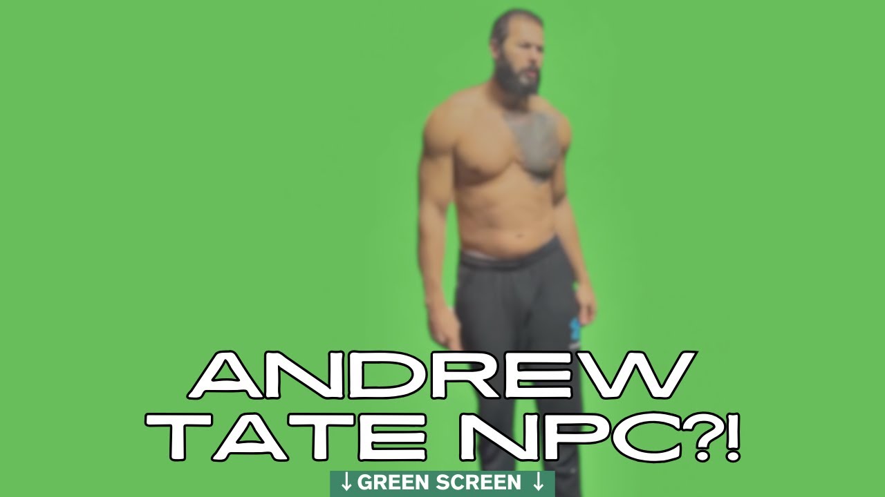 Andrew Tate walking like a NPC - Green Screen - YouTube