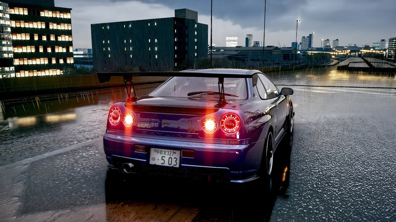 Full Send untill I Crash! 1700HP Nissan R34 GTR - YouTube