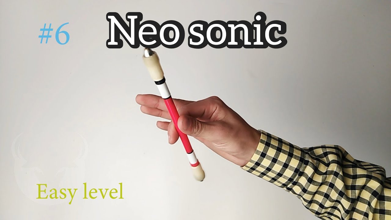 Penspinning tutorial. Neo sonic trick. Обучение трюку Neo sonic. Урок по пенспиннингу - YouTube
