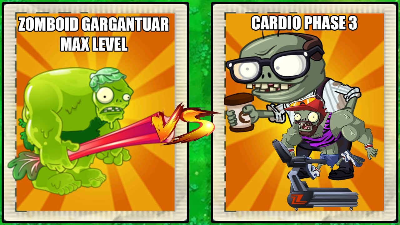 Plants Vs Zombies 2 | Who Will Win? | ZOMBOID (Max Level) Vs All ...