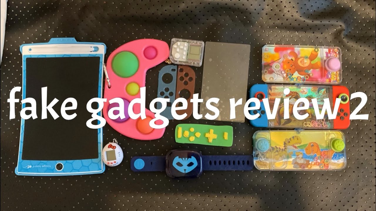 fake gadgets review (part 2) - YouTube