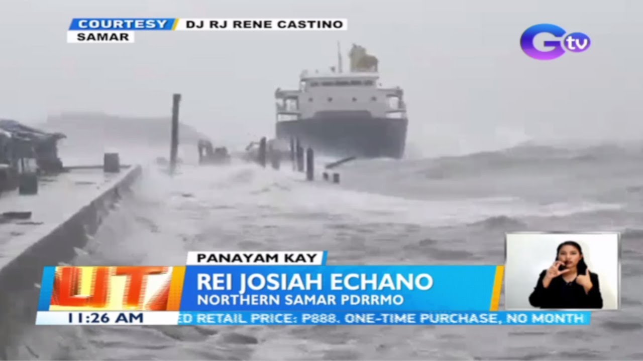 Panayam kay Rei Josiah Echano, Northern Samar PDRRMO | BT - YouTube