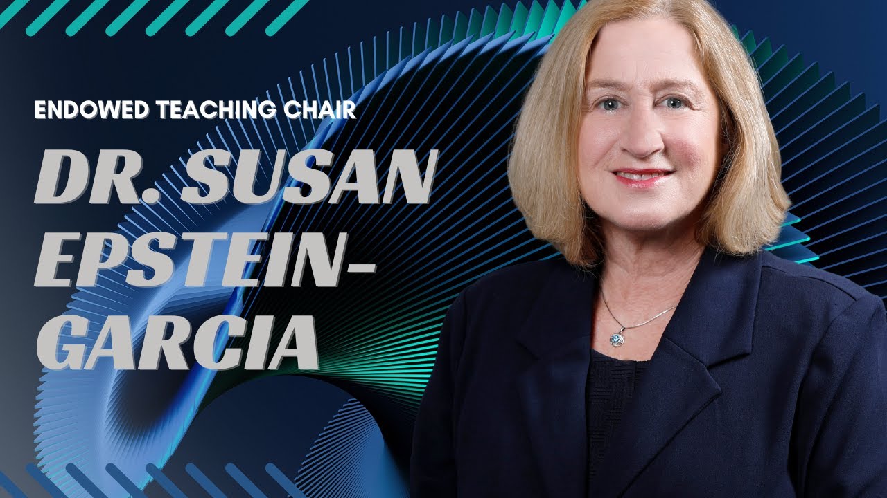 Dr. Susan Epstein Garcia | MDC Endowed Teaching Chair 2023 - YouTube