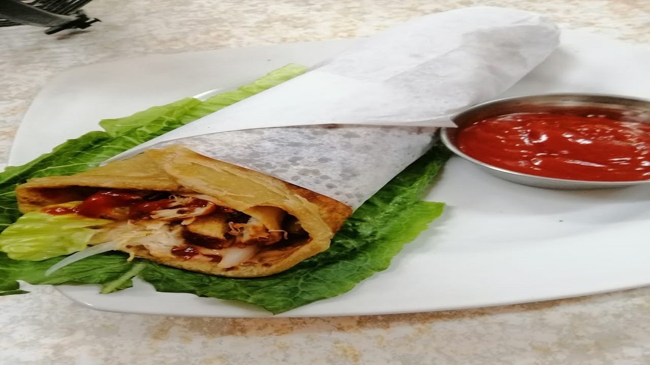 Chicken Tikka Paratha Roll recipe \ paratha roll recipe ,kitchen taste ...