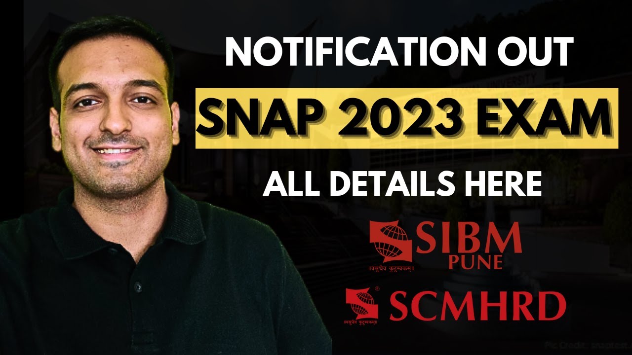 All about SNAP 2023 Exam | Best B-Schools through SNAP - YouTube