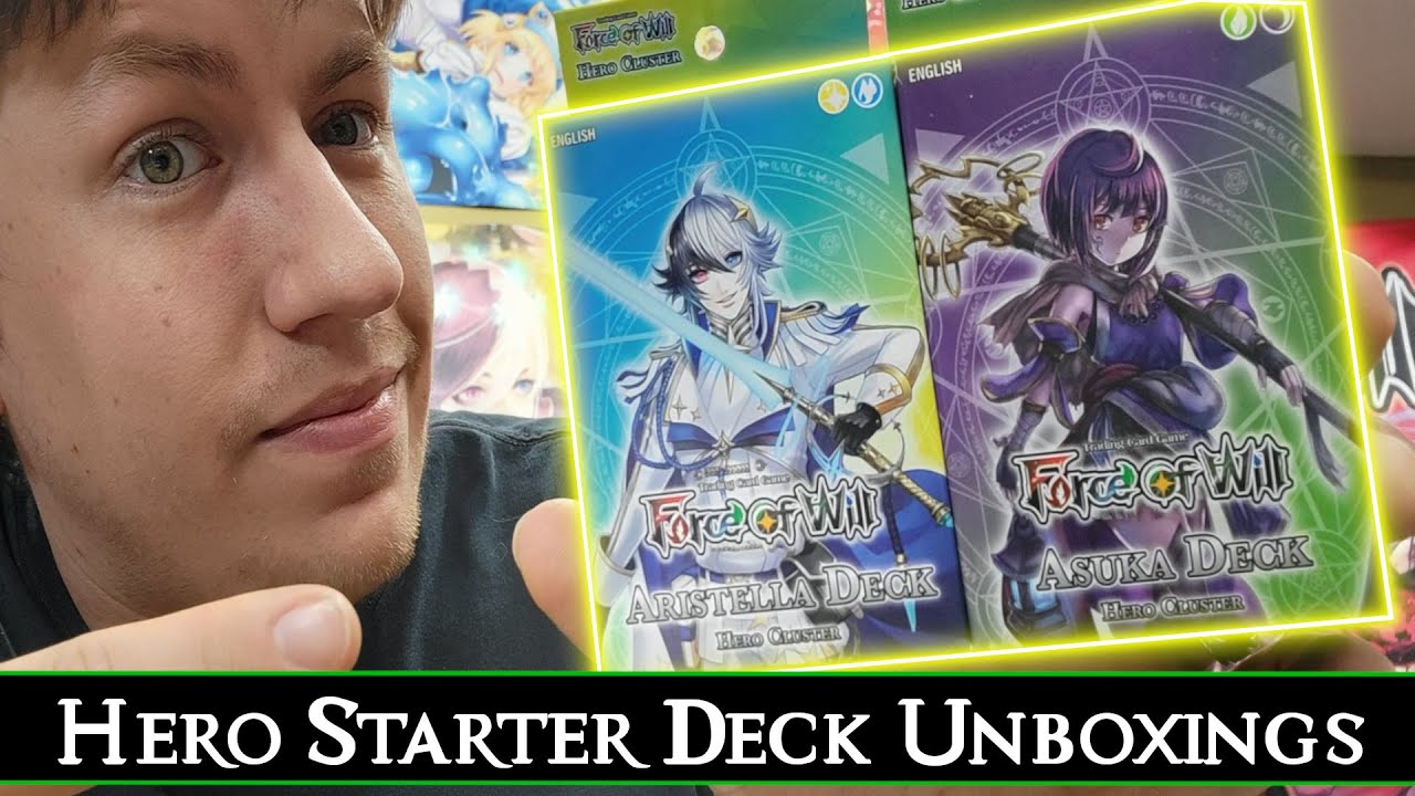 Small Packages, BIG FUN! Hero Cluster Starter Deck Unboxing + Gameplay ...
