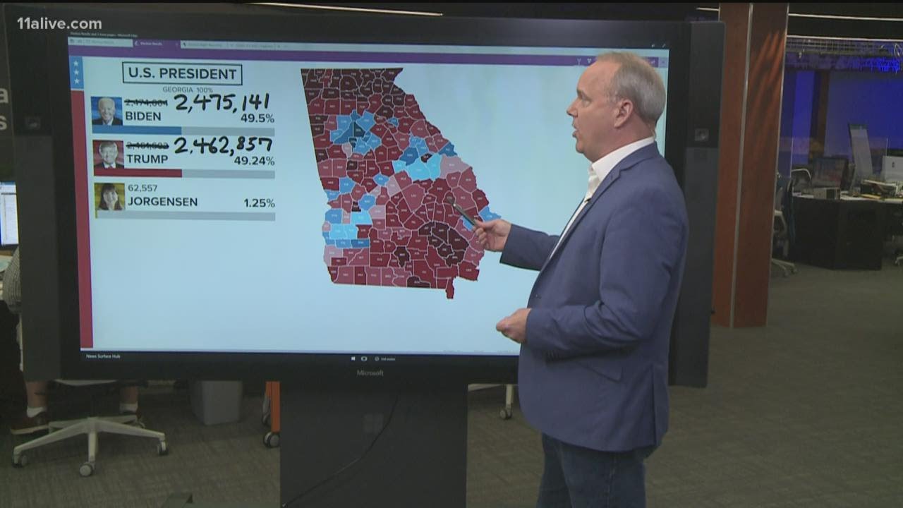 Georgia election audit complete; Biden projected winner - YouTube