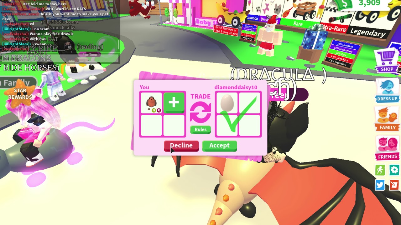 Roblox: Adopt Me: i made sunset a giant - YouTube
