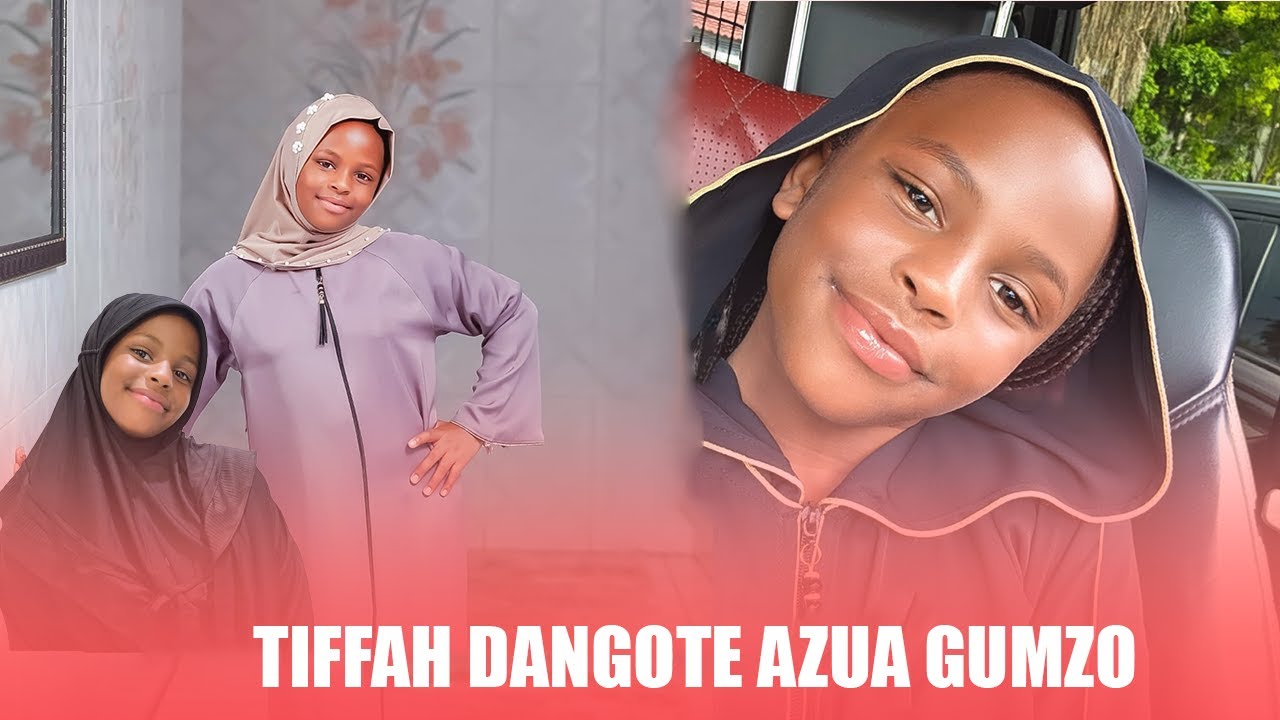 TIFFAH DANGOTE AZUA GUMZO INSTAGRAM BAADA YA KUJIPOST KAVAA KIKUKU - YouTube